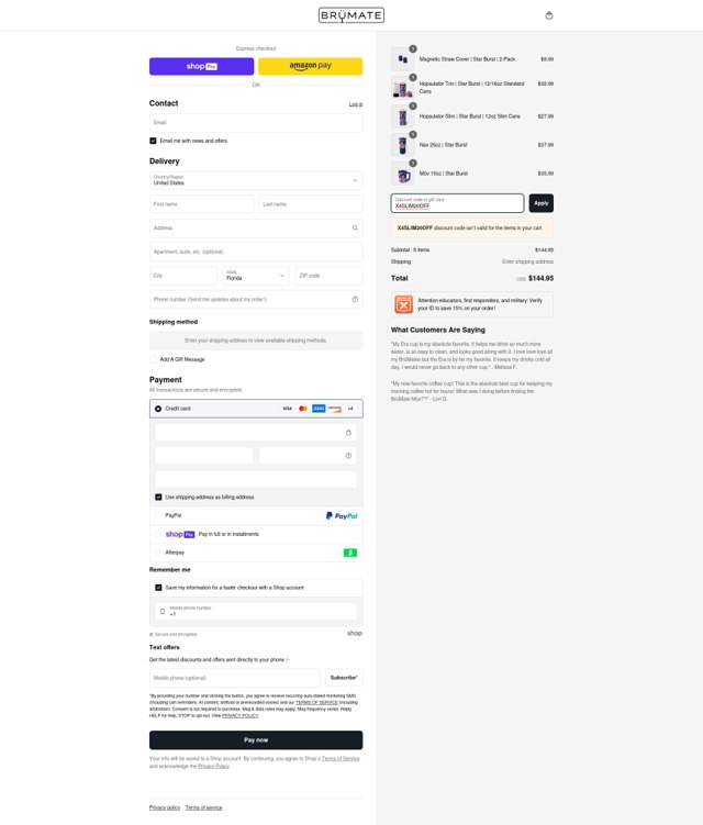 BruMate Promo Codes (1 Verified) - 15% Off Sitewide Jul 2025