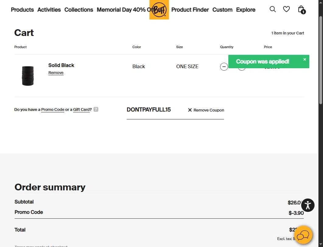 Buff Promo Codes - 15% Off + Free Ship Coupons Dec 2025