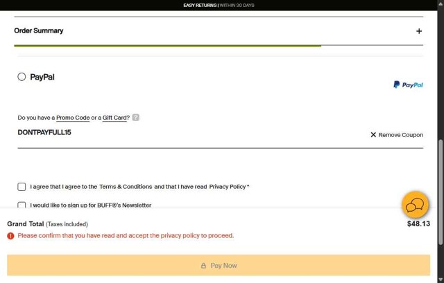 Buff Promo Codes - 15% Off Coupons Sep 2025