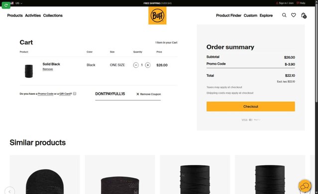 Buff Promo Codes (1 Verified) - 15% Off Sitewide May 2025