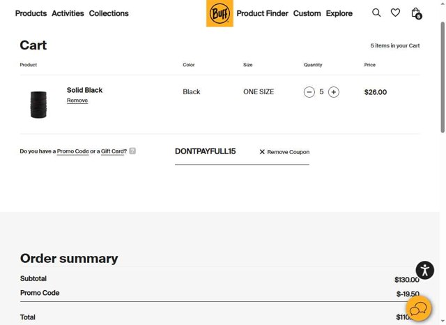 Buff Promo Codes (1 Verified) - 15% Off Sitewide May 2025