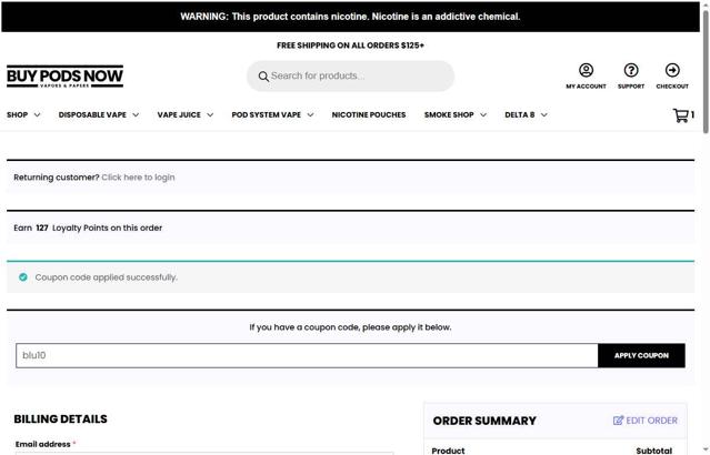 Buy Pods Now Promo Codes - 10% Off (Verified) Sep 2025