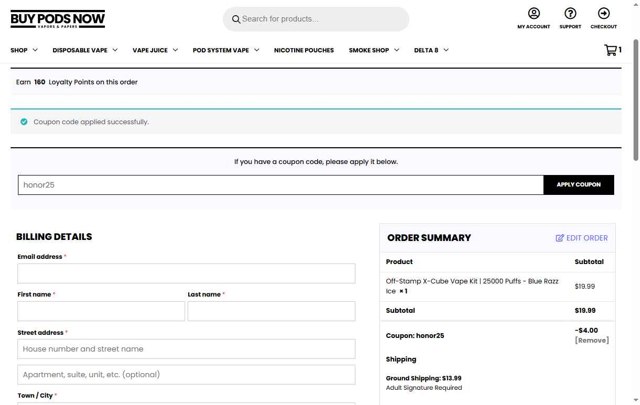 Buy Pods Now Promo Codes - 10% Off (Verified) Sep 2025