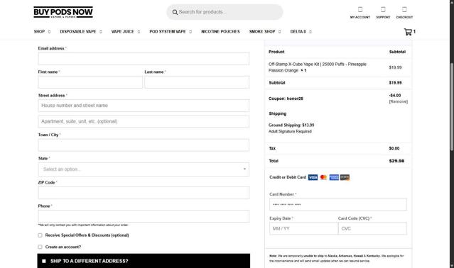 Buy Pods Now Promo Codes - 10% Off (Verified) Sep 2025