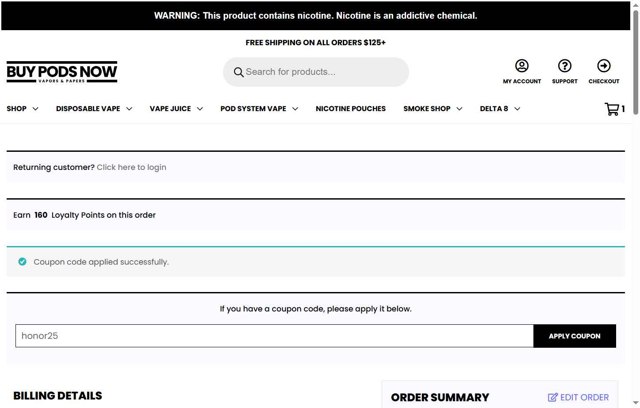 Buy Pods Now Promo Codes - 10% Off (Verified) Jul 2025