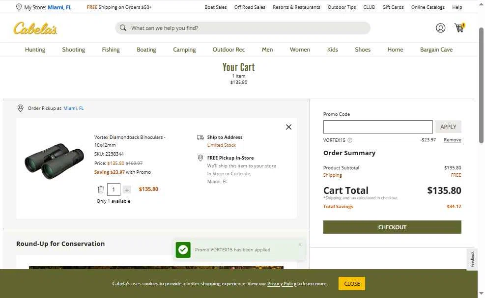 Cabelas Promo Codes - 10% Off (1 Verified) Dec 2025