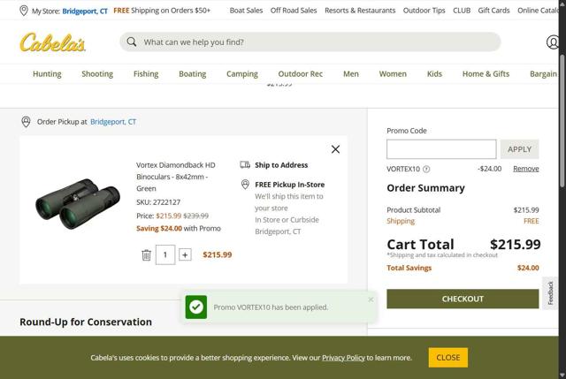 Cabelas Discount Codes - 15% Off (1 Verified) Sep 2025