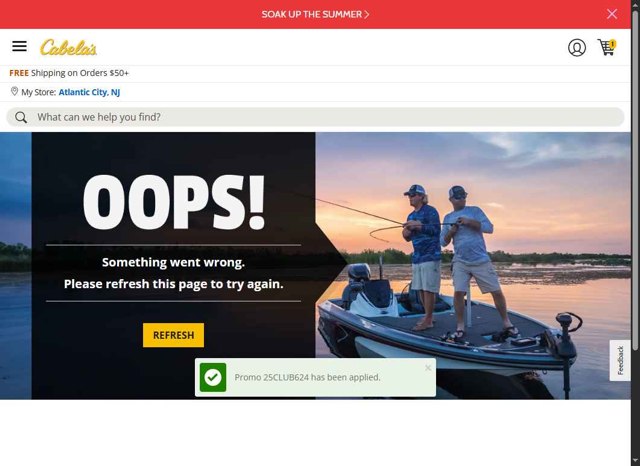 Cabelas Discount Codes - $20 Off (1 Verified) Sep 2025