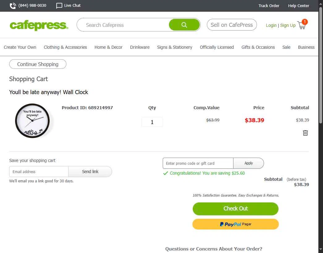 CafePress Promo Codes - 40% Off (3 Verified) Jan 2026