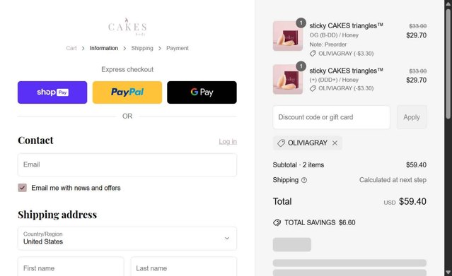 CAKES body Discount Codes (9 Verified) - 20% Off May 2025