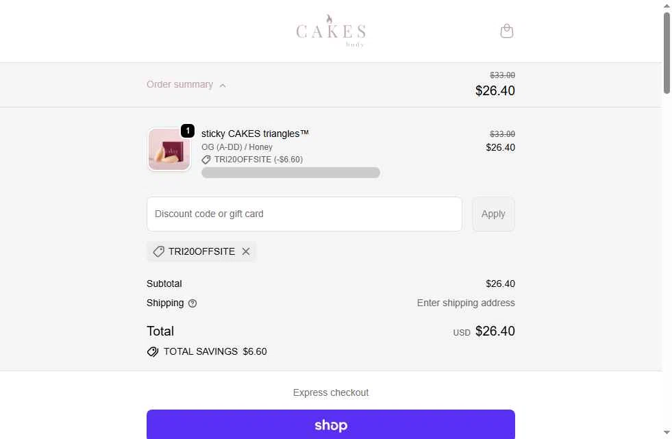 CAKES body Promo Codes - 20% Off (45 Verified) Nov 2025