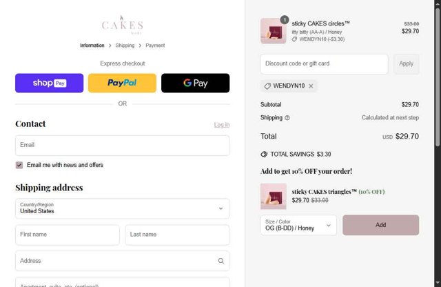 CAKES body Discount Codes (9 Verified) - 20% Off May 2025