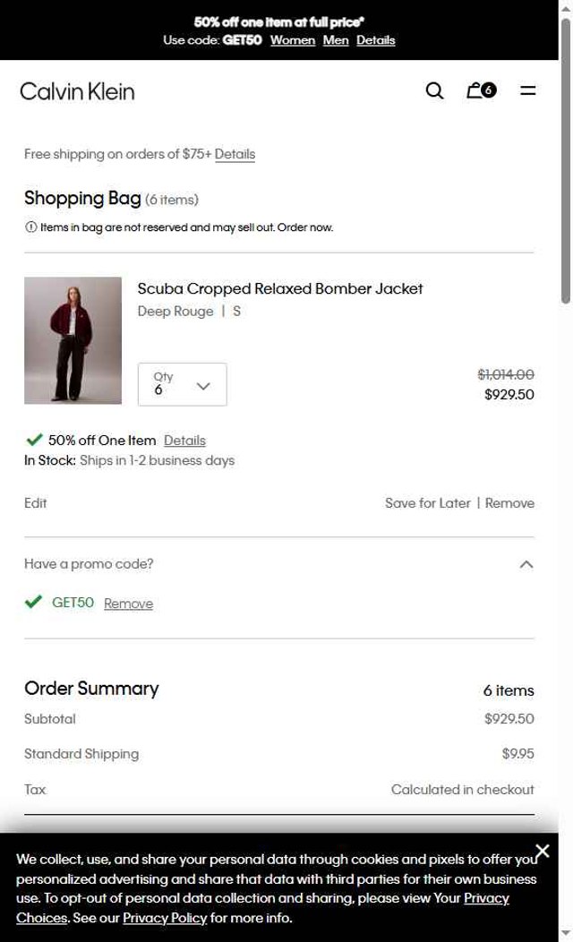 Calvin Klein US Promo Codes - 10% Off Coupons Sep 2025