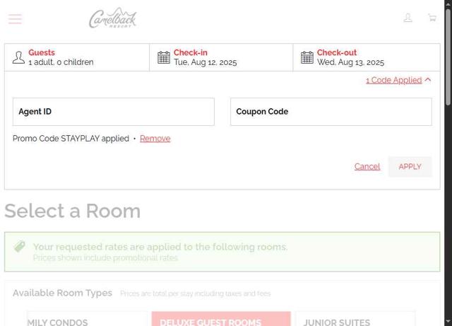 Camelback Resort Promo Codes - 15% Off Sep 2025