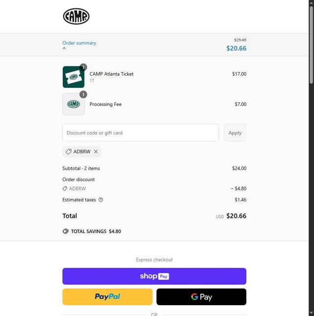 Camp Discount Codes (5 Verified) - 20% Off Sitewide May 2025