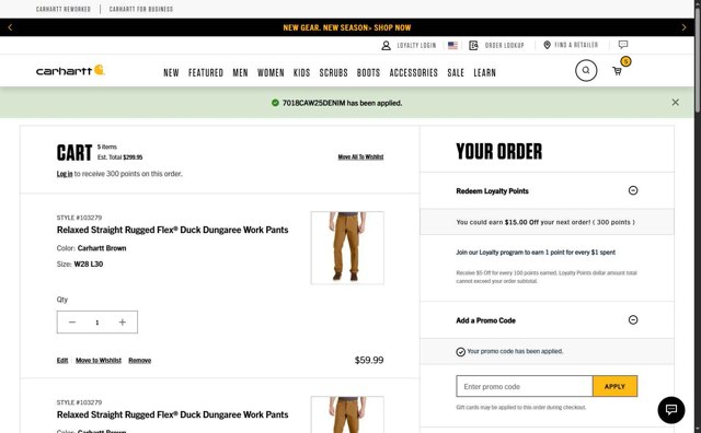 Carhartt Promo Codes (8 Verified) - 25% Off w/Code Aug 2025