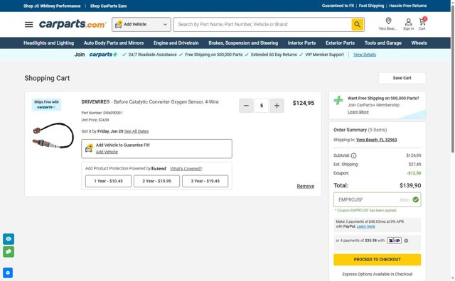 CarParts.com Promo Codes - 10% Off Coupons Jul 2025