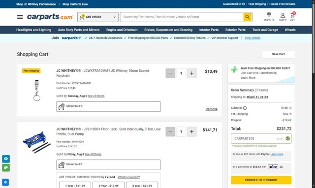 CarParts.com Promo Codes - 15% Off (Verified) Aug 2025