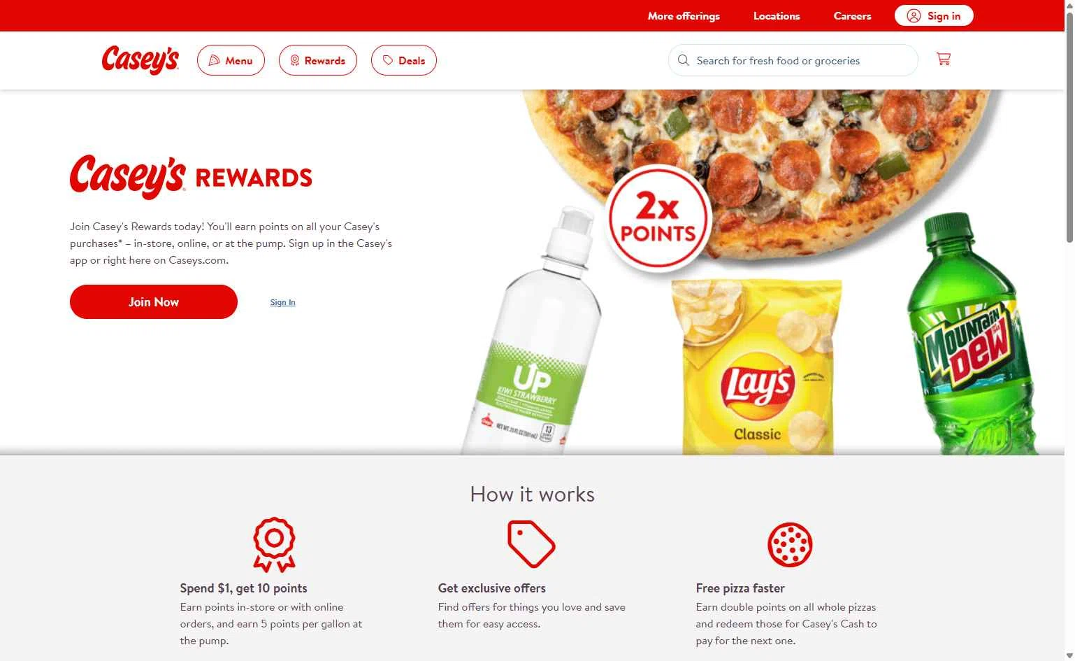 Casey's Promo Codes - 40% Off (4 Verified) Dec 2025