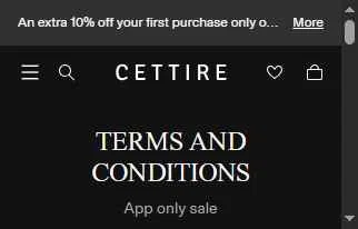 Cettire Promo Codes - 10% Off Coupons November 2025