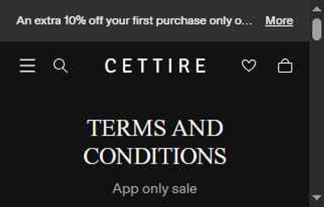 Cettire Promo Codes - 10% Off Coupons Oct 2025