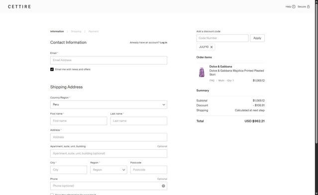 Cettire Promo Codes (1 Verified) - 10% Off Sitewide Sep 2025