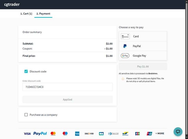 CGTrader Promo Codes (3 Verified) - 50% Off w/Code Jun 2025