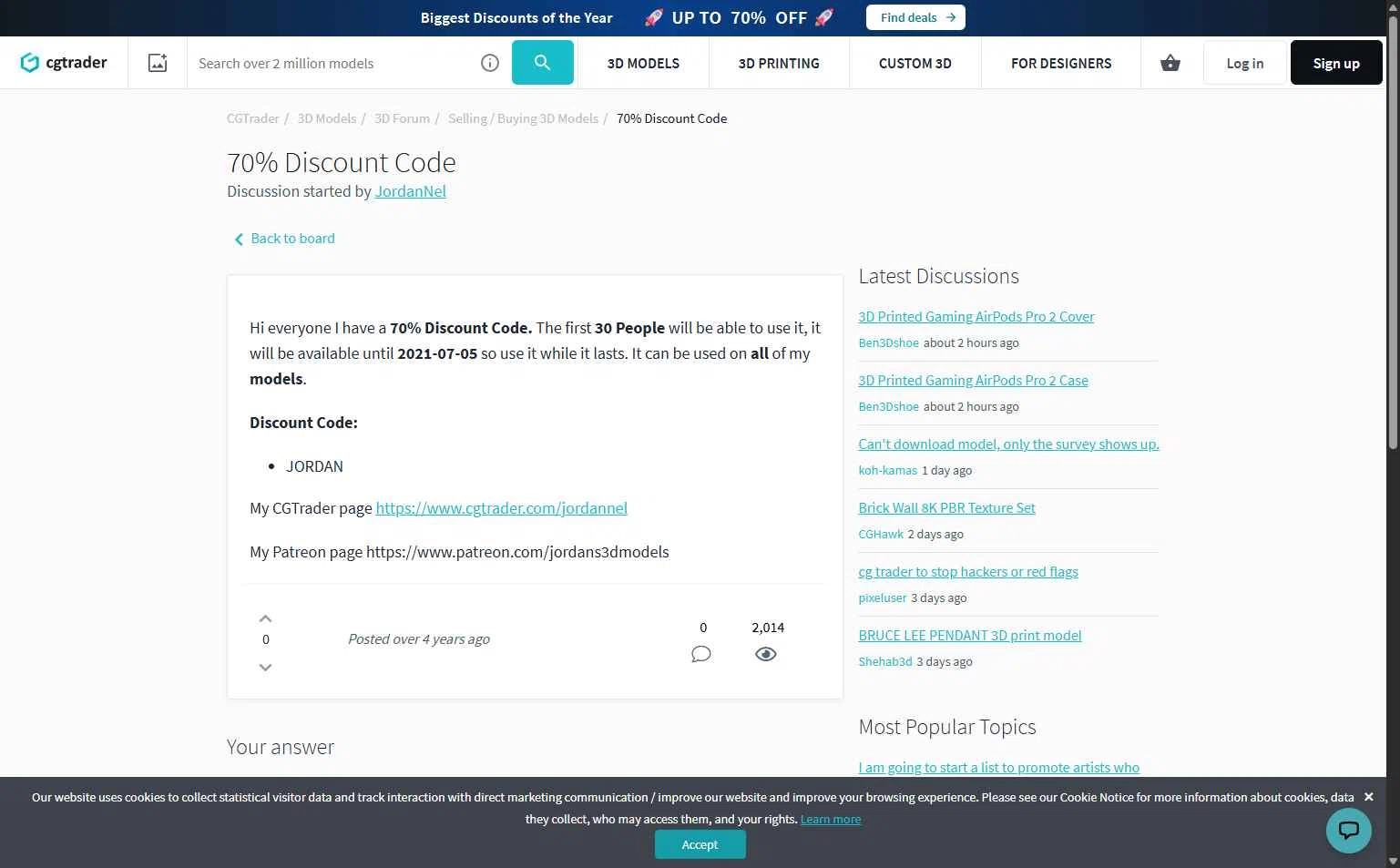 CGTrader Promo Codes - 35% Off (4 Verified) Dec 2025