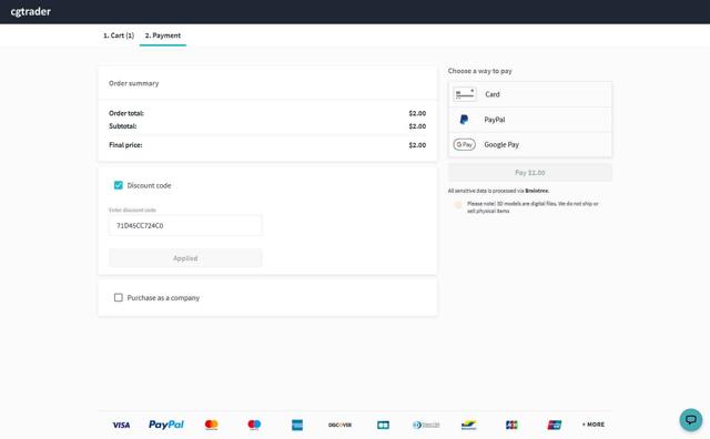 CGTrader Promo Codes (3 Verified) - 50% Off w/Code Sep 2025