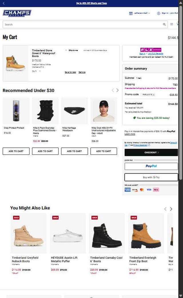 Champs Sports Promo Codes - 15% Off (Verified) Jun 2025