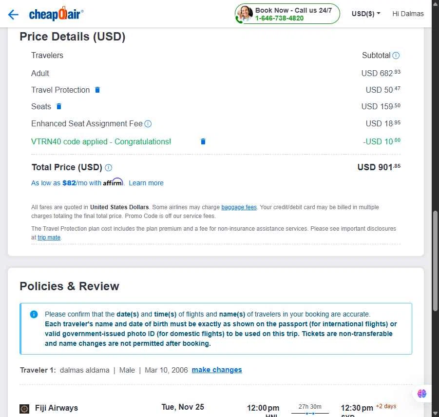 CheapOair Promo Codes - $40 Off (14 Verified) Oct 2025