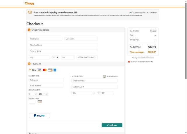 Chegg Promo Codes - 50% Off Coupons Oct 2025
