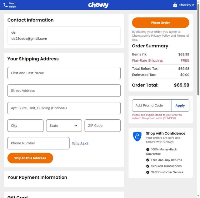Chewy Promo Codes (9 Verified) - $20 Off Sitewide May 2025
