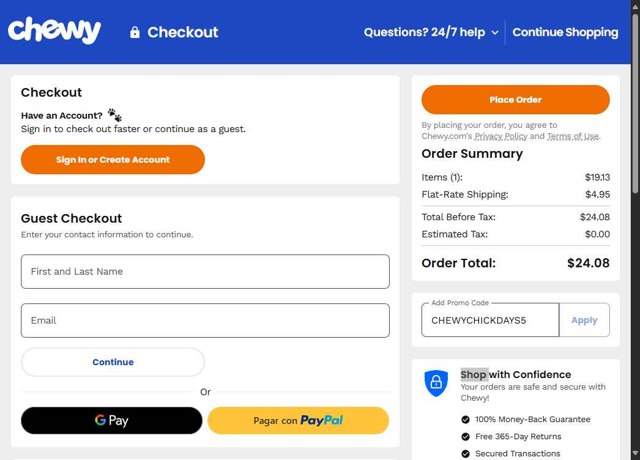Chewy Promo Codes (9 Verified) - $20 Off Sitewide May 2025