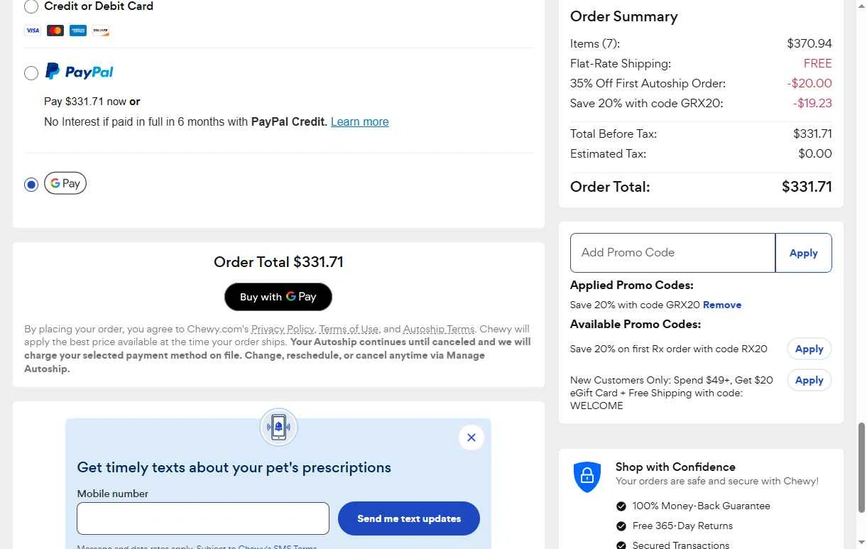 Chewy Promo Codes - 10% Off (7 Verified) Feb 2026