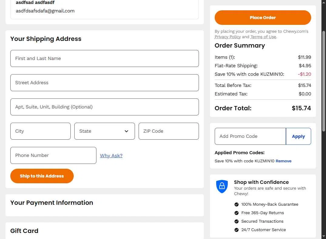 Chewy Promo Codes (9 Verified) - 10% Off Sitewide Oct 2025