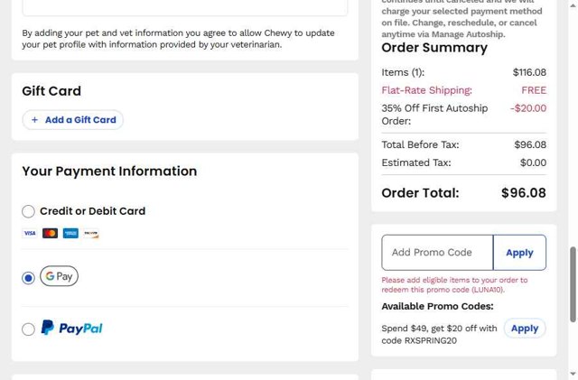 Chewy Promo Codes (9 Verified) - $20 Off Sitewide May 2025