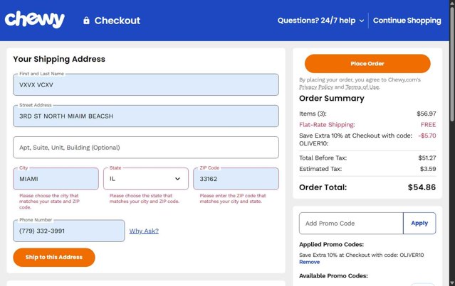 Chewy Promo Codes (9 Verified) - $20 Off Sitewide Jun 2025