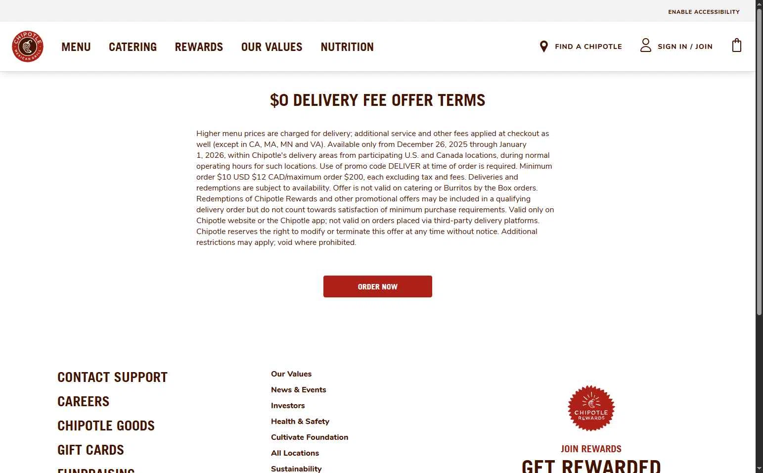 Chipotle Promo Codes - $10 Off (3 Verified) Jan 2026