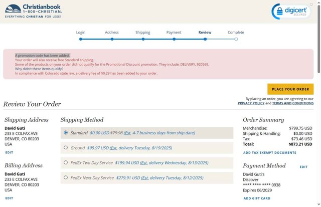 Christianbook.com Promo Codes - $25 Off Sep 2025