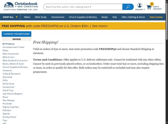 Christianbook.com Promo Codes - $25 Off Sep 2025