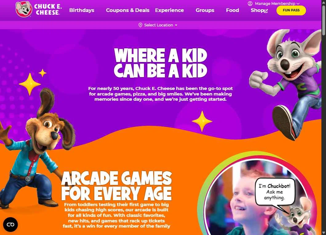 Chuck E. Cheese's Promo Code - $5 Off (Verified) Feb 2026