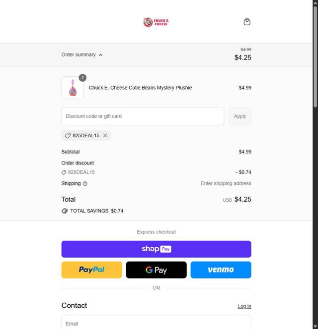 Chuck E. Cheese's Promo Codes - $50 Off Aug 2025