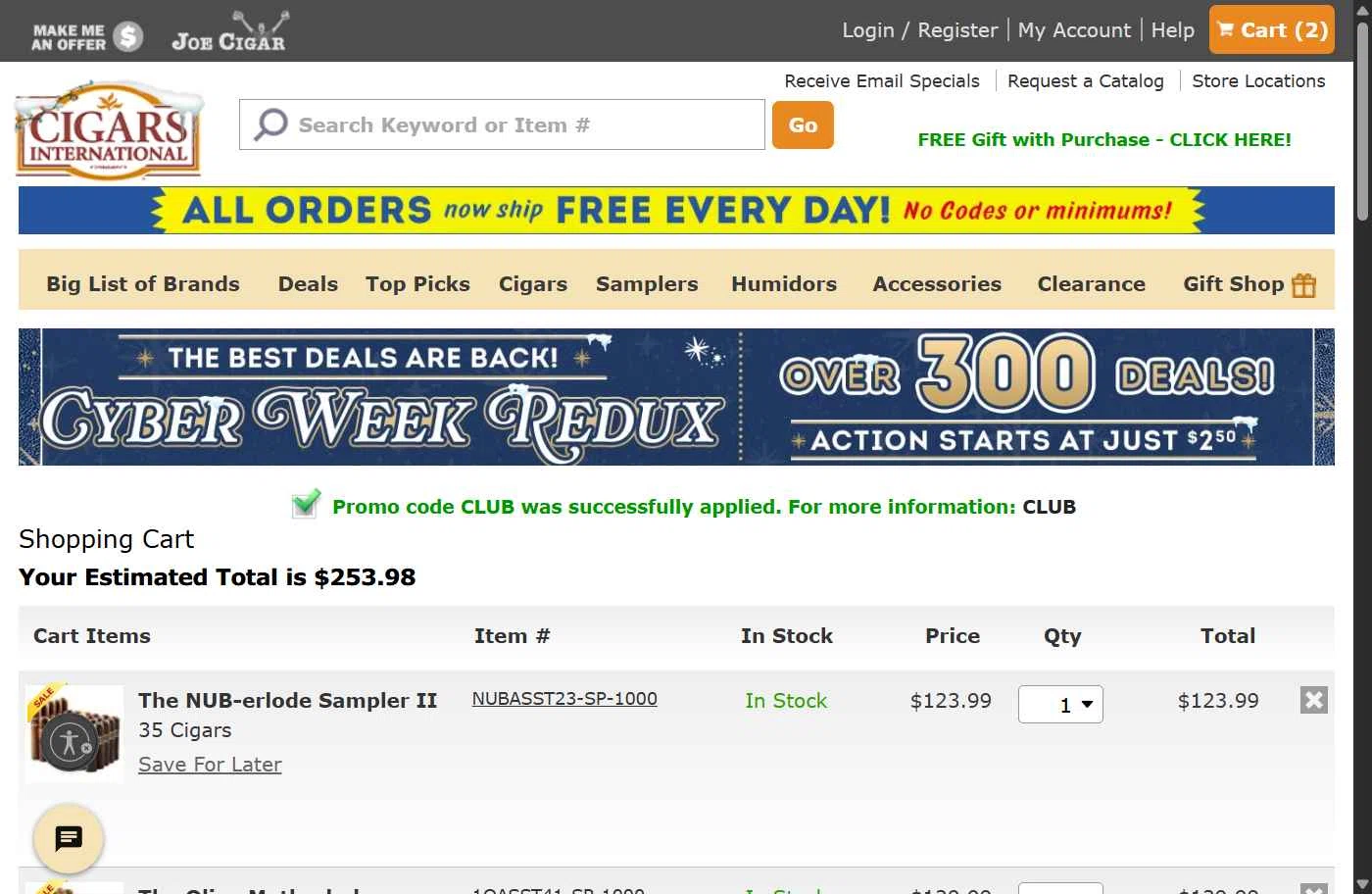 Cigars International Promo Code - 25% Off Jan 2026