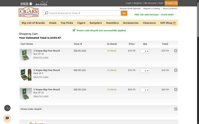 Cigars International Promo Codes - 25% Off Jul 2025