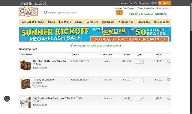 Cigars International Promo Codes - 25% Off Jun 2025