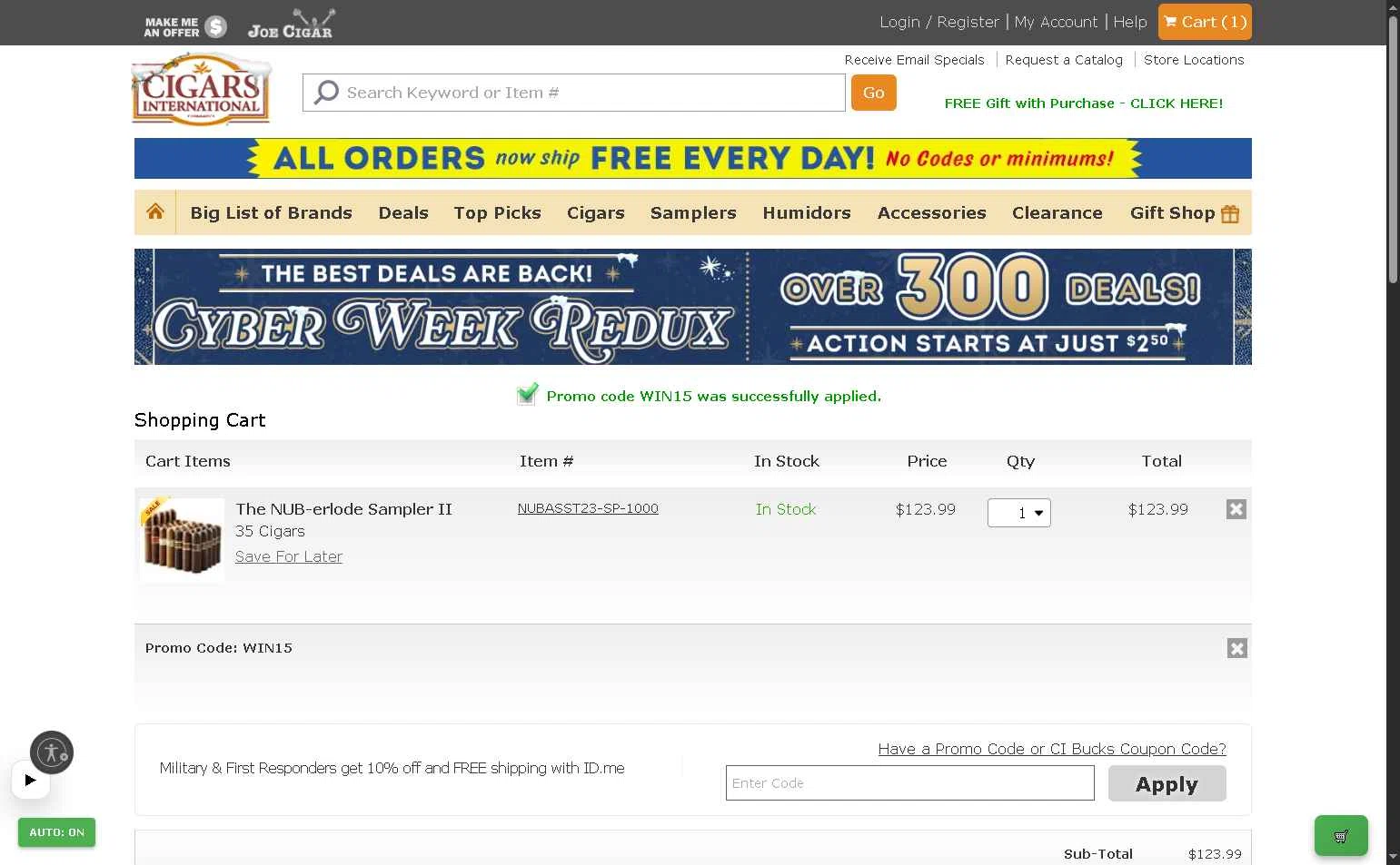 Cigars International Promo Code - 25% Off Dec 2025