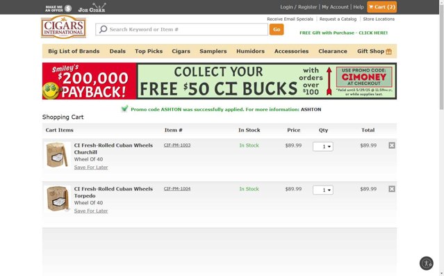 Cigars International Promo Codes - 25% Off Jun 2025