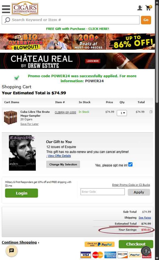 Cigars International Promo Code (9 Verified) - 25% Off May 2025