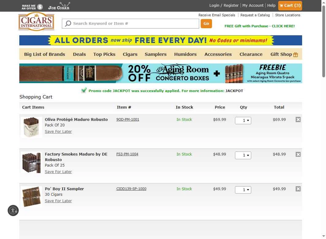 Cigars International Promo Code - 25% Off Nov 2025